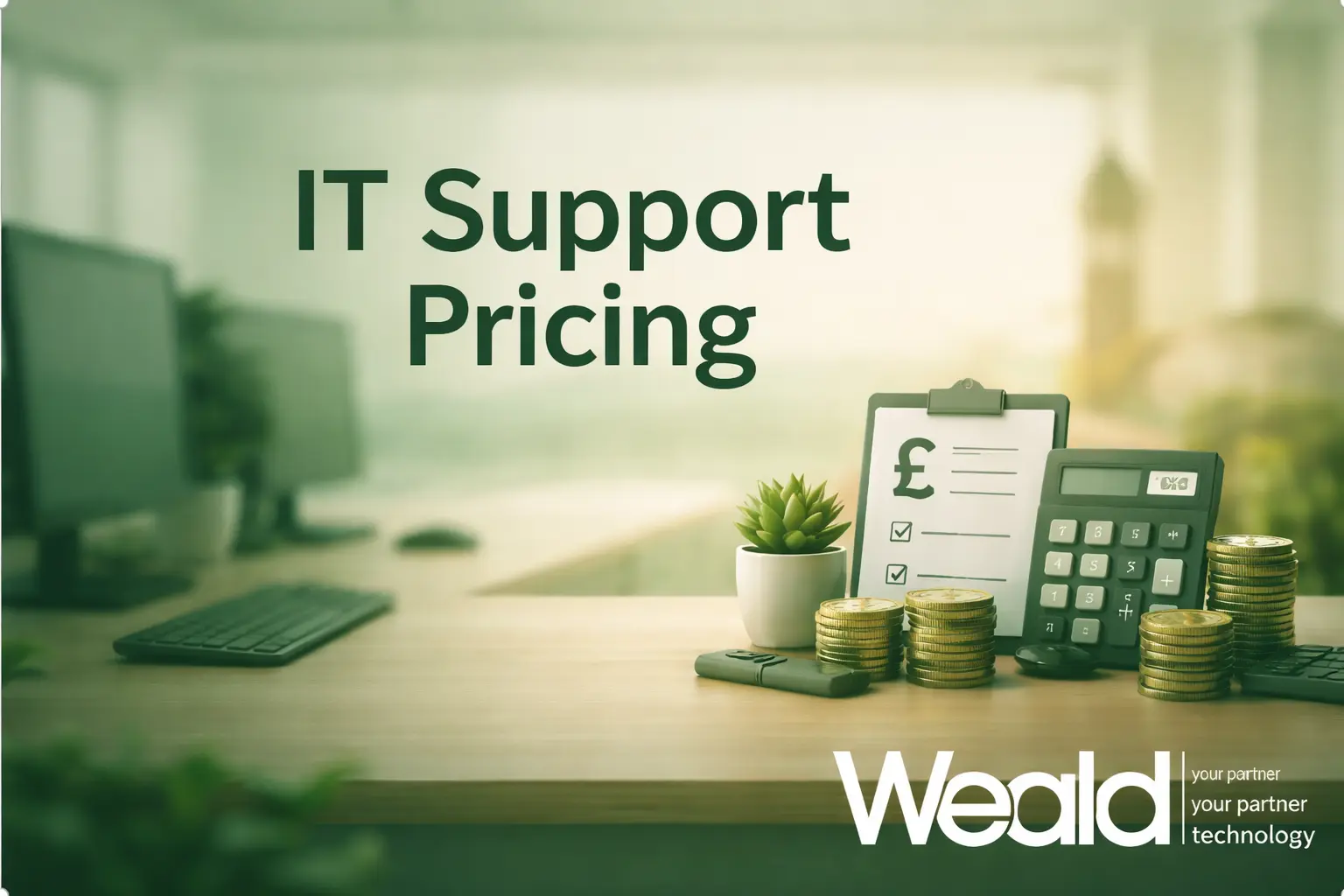IT Support Pricing | Fixed, Hourly, Day rate | Costs - Weald IT